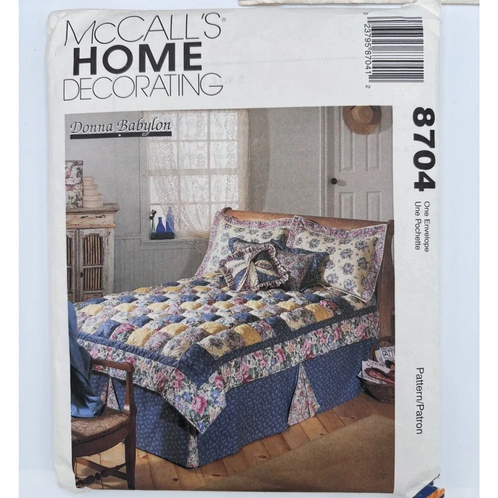 McCall's | Office | Vintage Mccalls Simplicity Home Decor Sewing ...